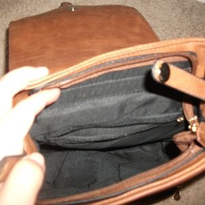 Tems | Bags | Final Price Brown Faux Leather Backpack | Poshmark